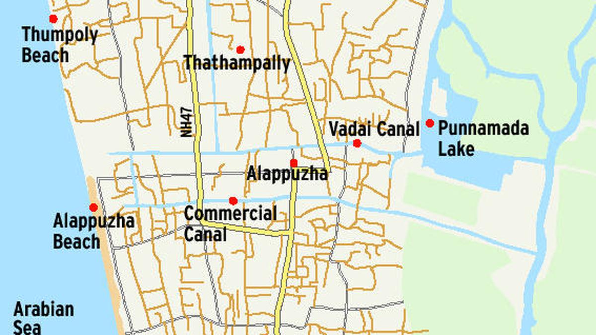 Alappuzha canals to get a purifying seawater bath - The Hindu