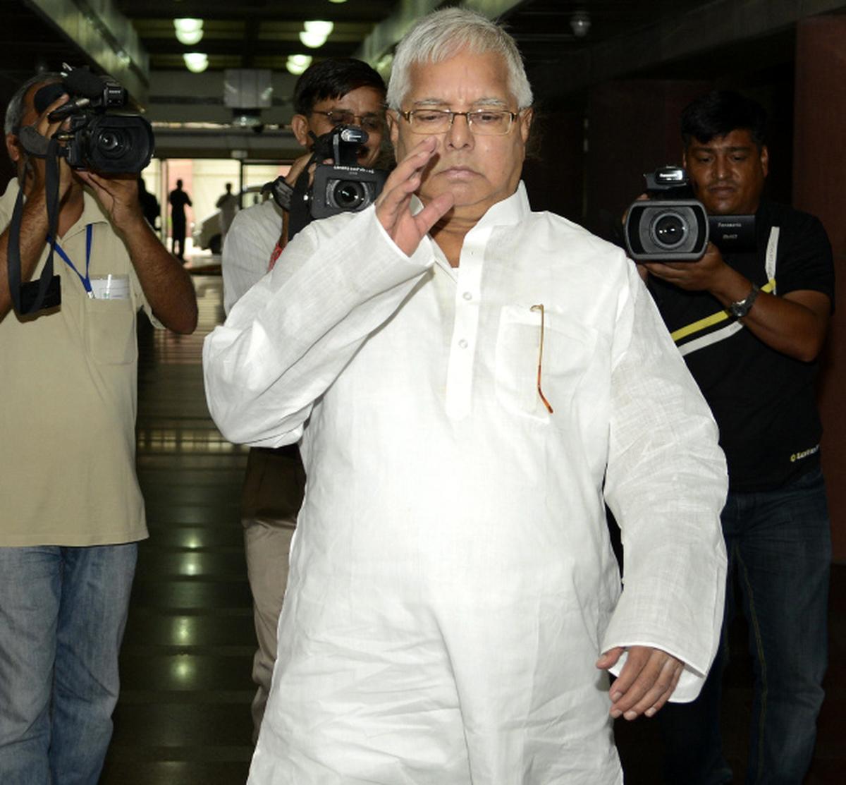 Modi, Kejriwal can’t be compared to Rahul: Lalu - The Hindu
