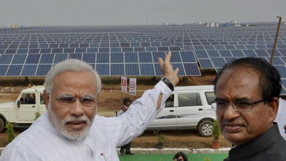 India’s largest solar plant in MP, Modi calls it ‘saffron revolution ...