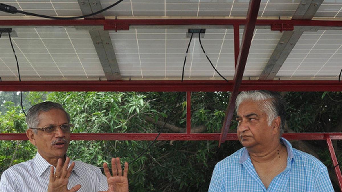 Rain centre is now self sufficient, the solar way - The Hindu