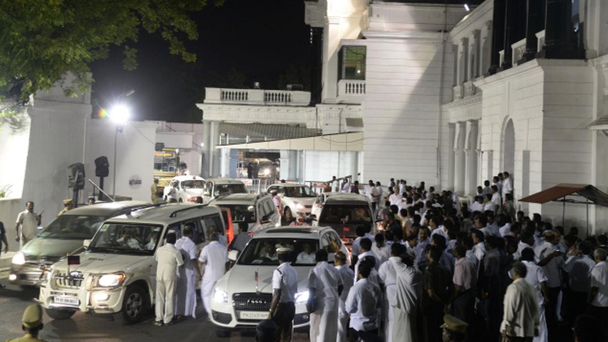 Congress, CPI (M) abstain from voting - The Hindu