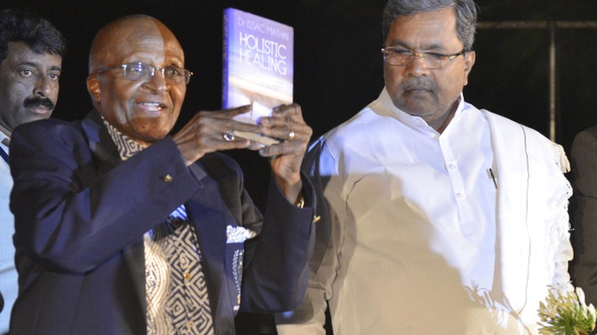 The way forward is ‘Ubuntu’: Desmond Tutu - The Hindu