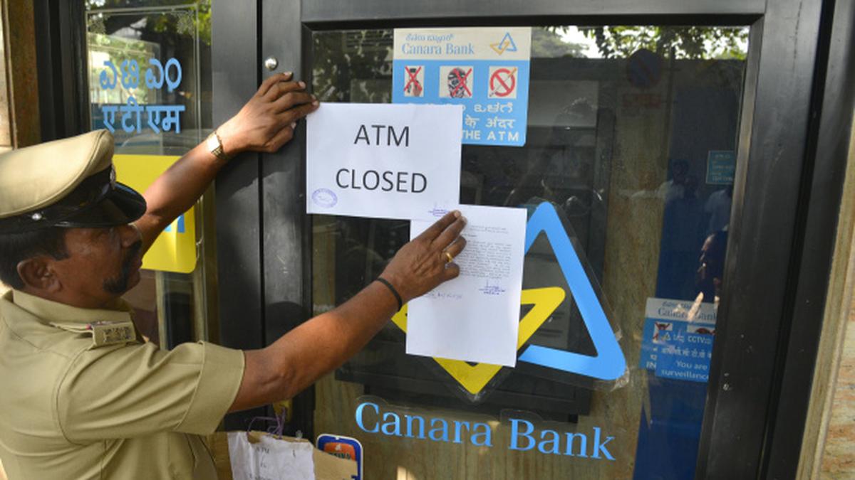 ATM attack: Karnataka to formulate guidelines on security - The Hindu