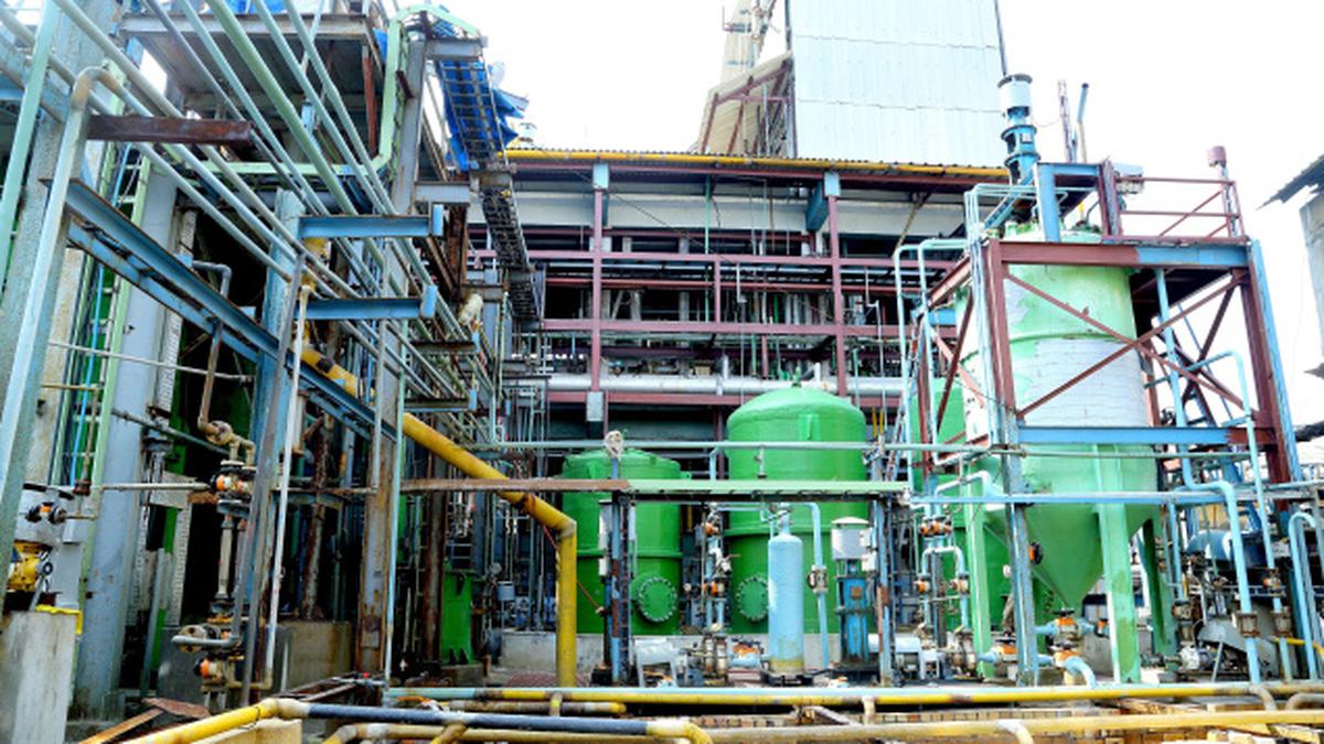 TCC plant ready to make chemical for rocket fuel - The Hindu
