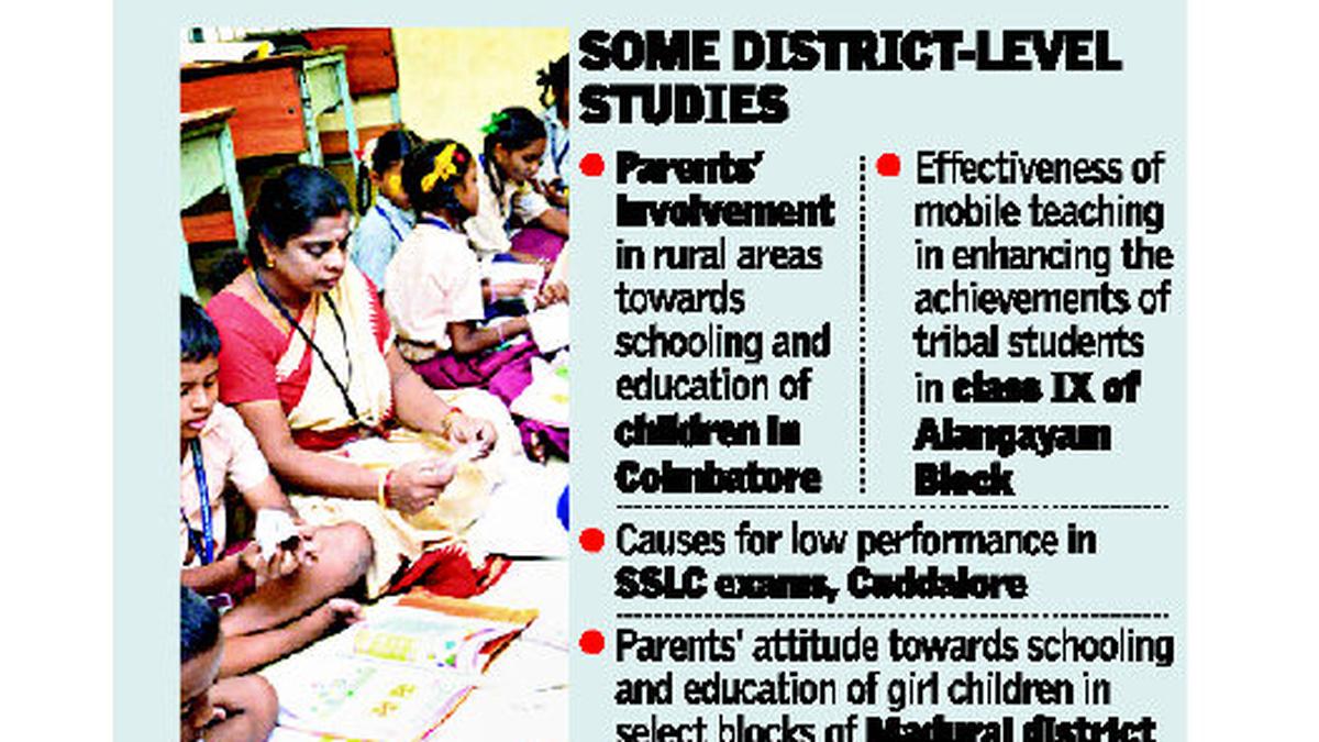 60 research projects to look into State schooling - The Hindu