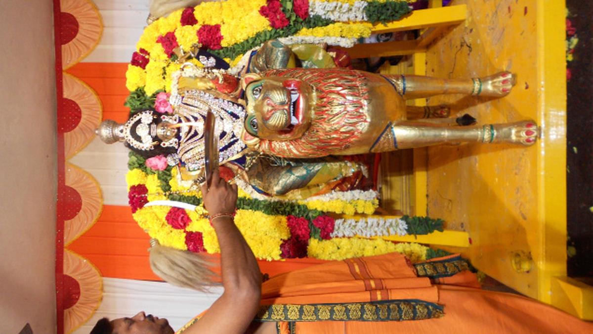 Dasara celebrated with devotion in Kadapa - The Hindu