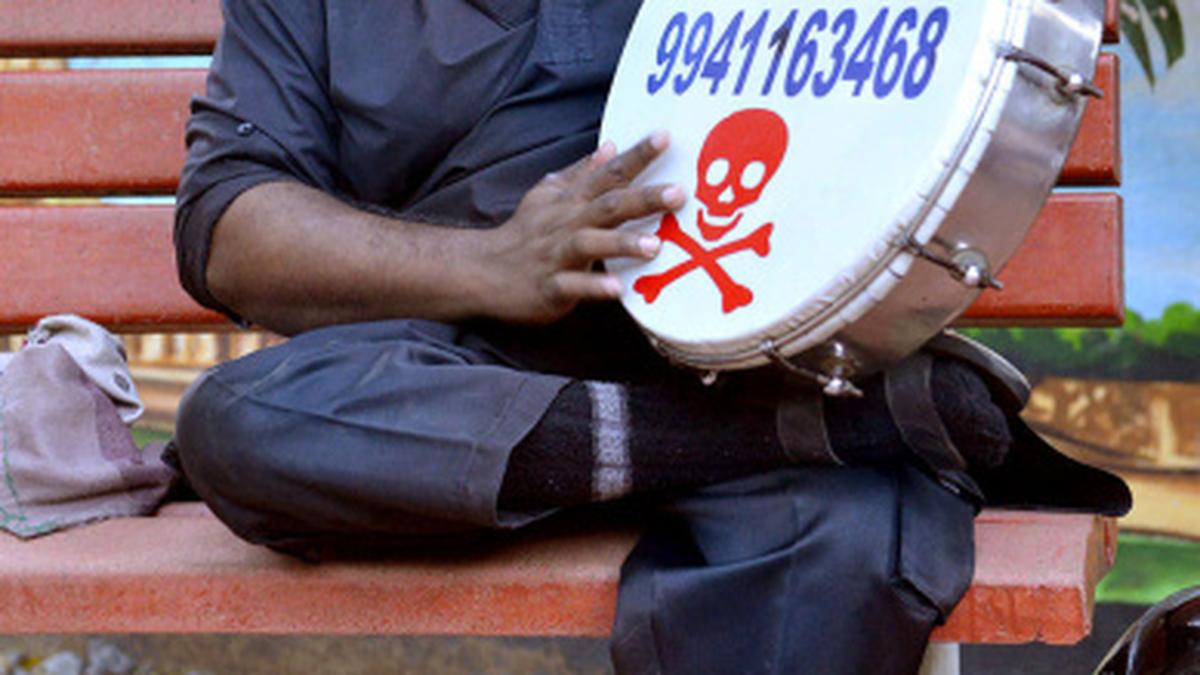 Life was once a battle to keep death at bay for this funeral singer ...