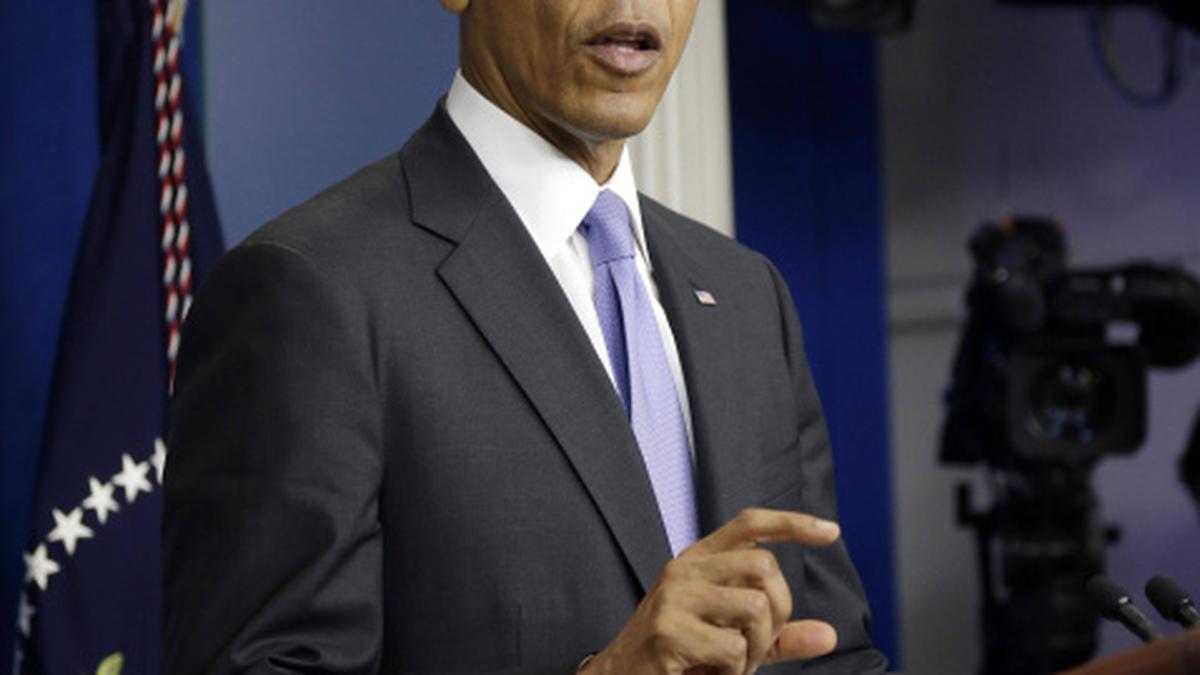 Obama blasts opponents as government re-opens - The Hindu