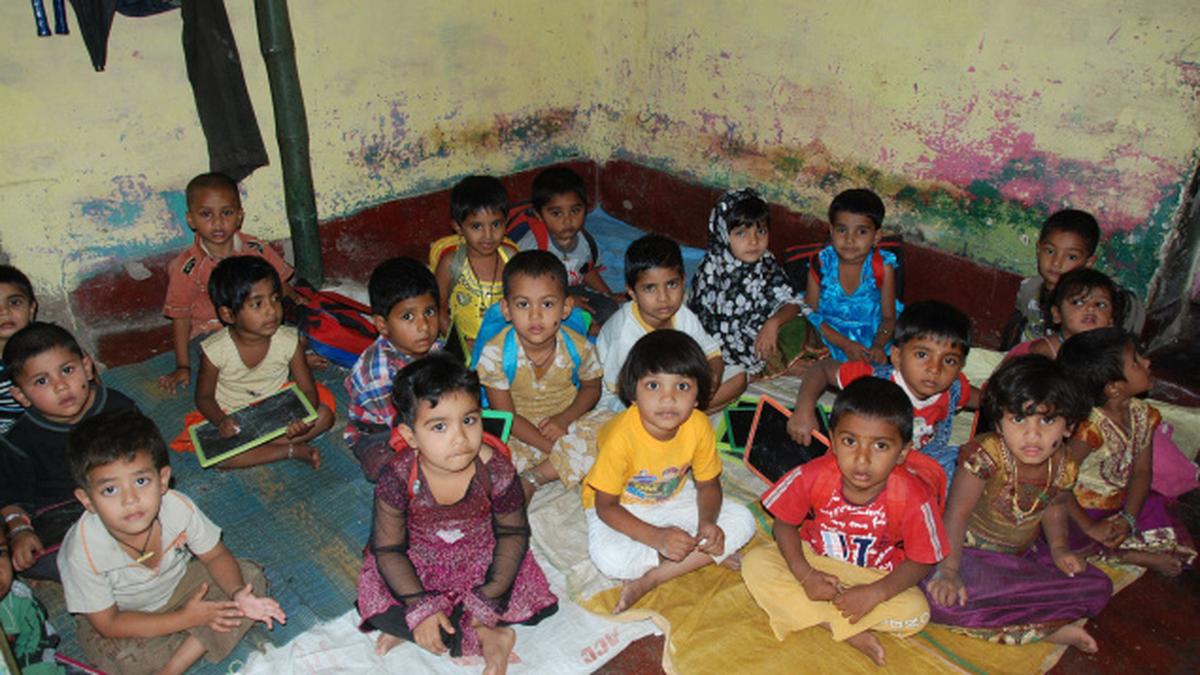 Anganwadis in Bangalore cry for space - The Hindu