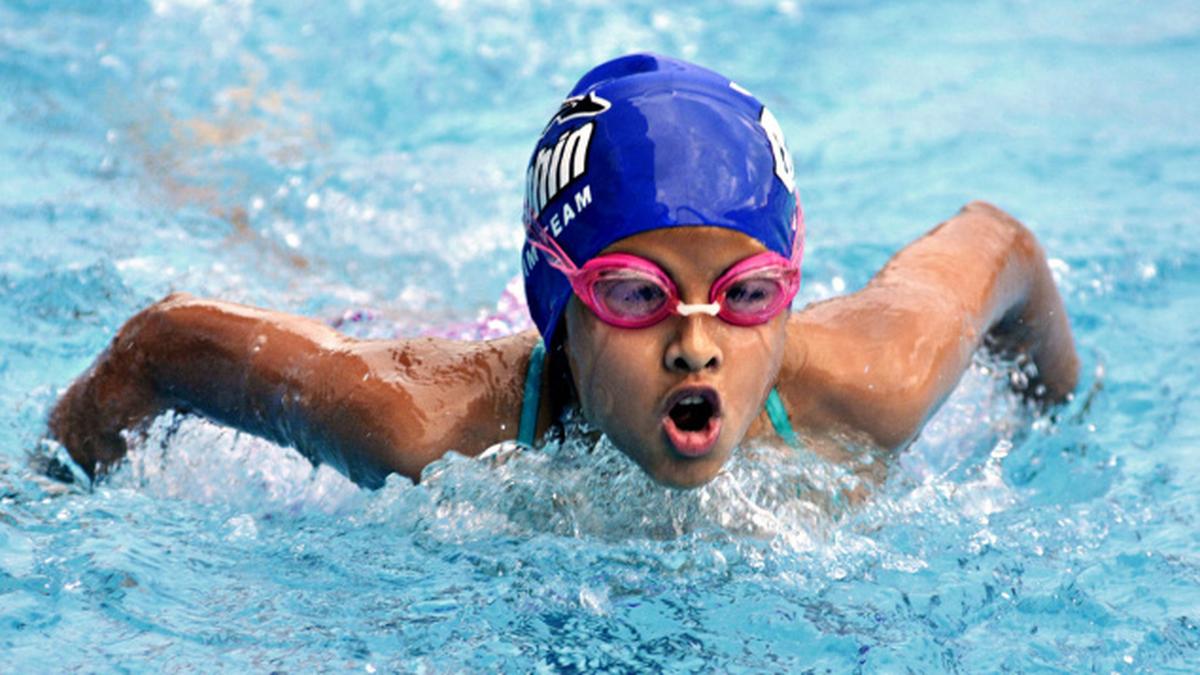 Fourth-generation swimmer overcomes her fears - The Hindu