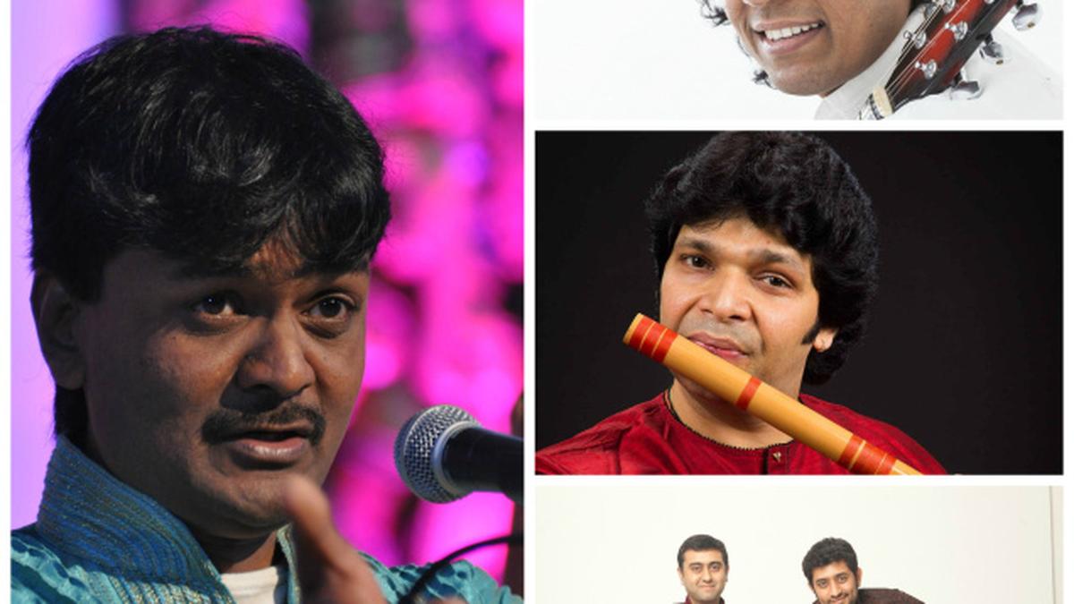 Mandolin Rajesh, Jayateerth Mevundi, Rakesh Chourasia & Trichur ...