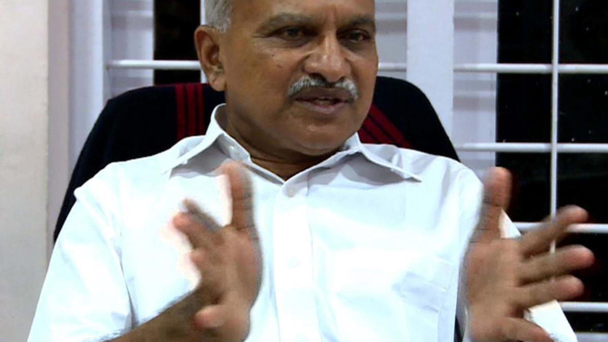 Make my court statement public: Sreedharan Nair - The Hindu