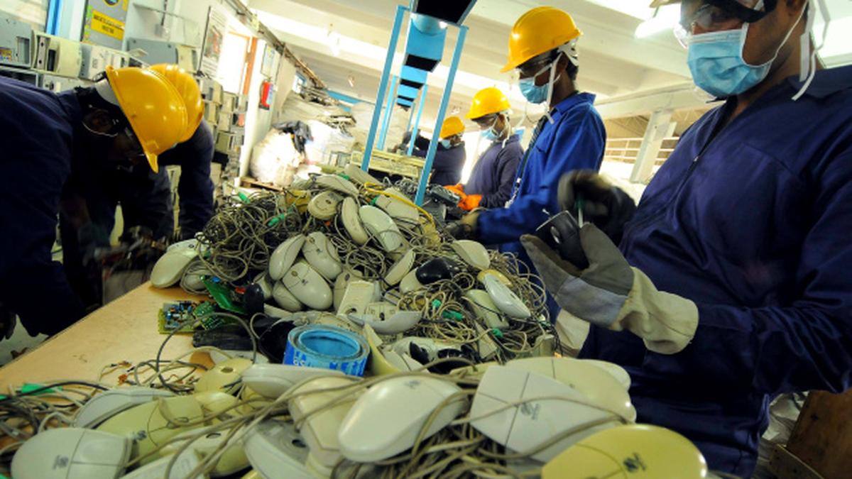 e-waste disposal project yet to take off - The Hindu