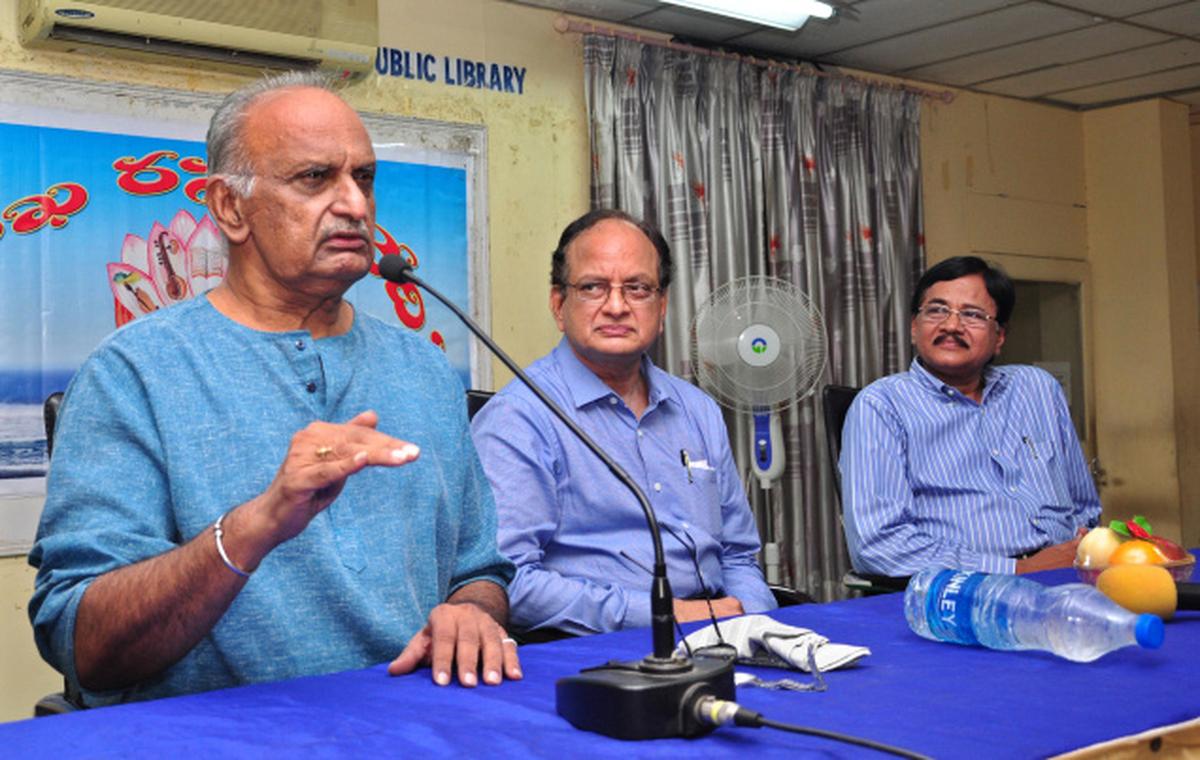 Simple lyrics stand out, says V.A.K. Ranga Rao - The Hindu