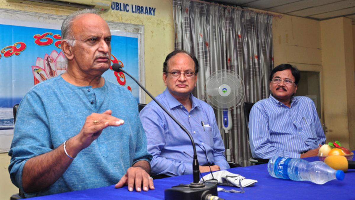 Simple lyrics stand out, says V.A.K. Ranga Rao - The Hindu