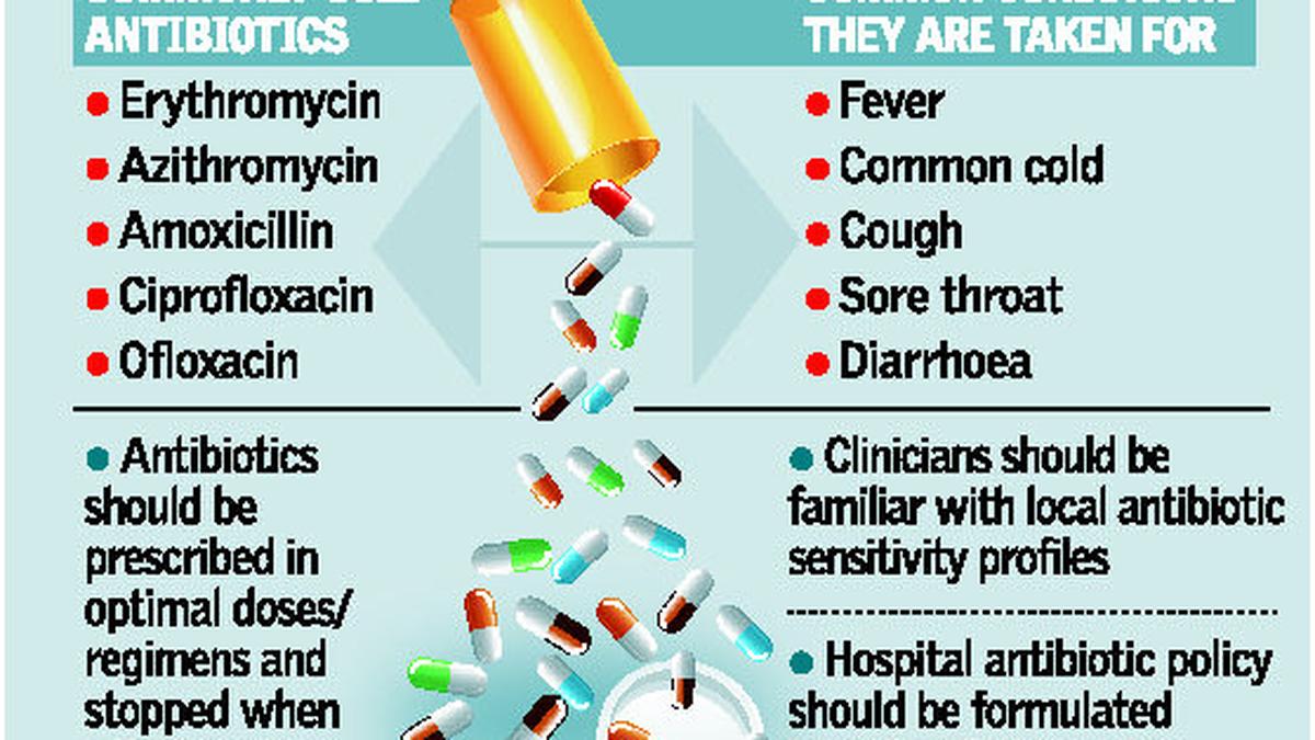 Health experts call for rational use of antibiotics - The Hindu