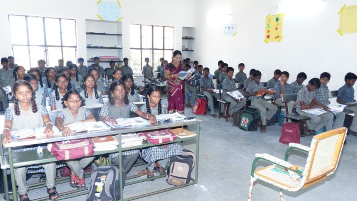 Model schools in Villupuram, a hit among parents - The Hindu
