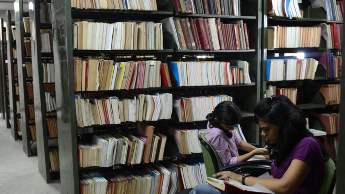 JNU library strives for excellence - The Hindu
