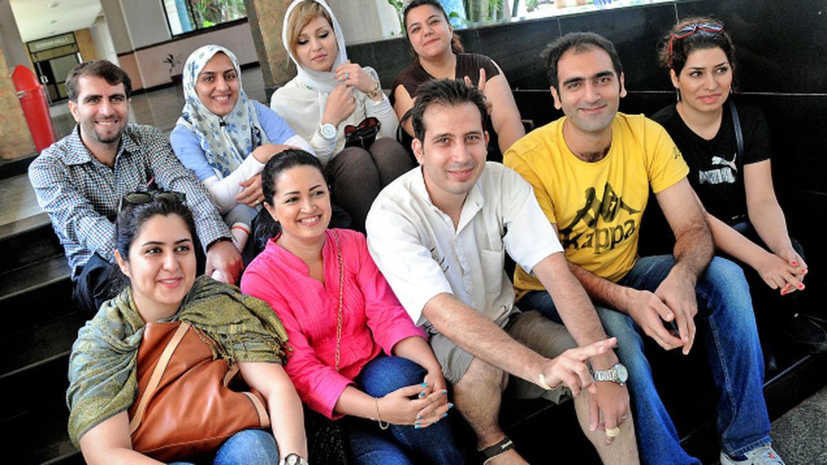 Iranian students find Indian culture interesting - The Hindu