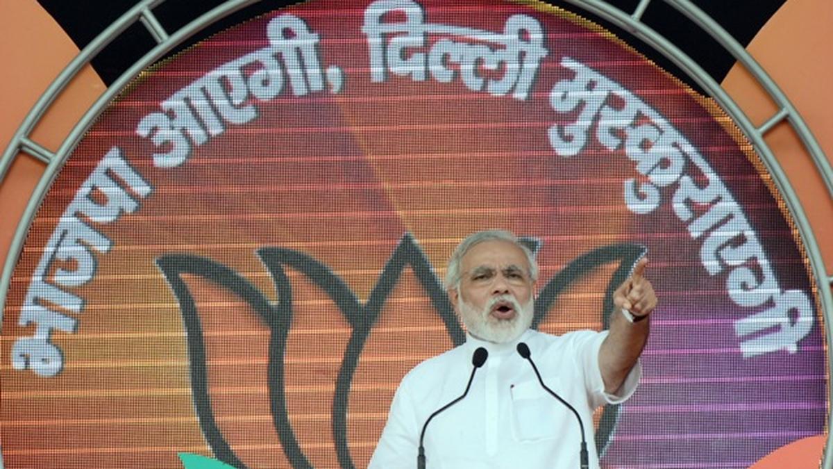 Vote BJP to power: Modi - The Hindu