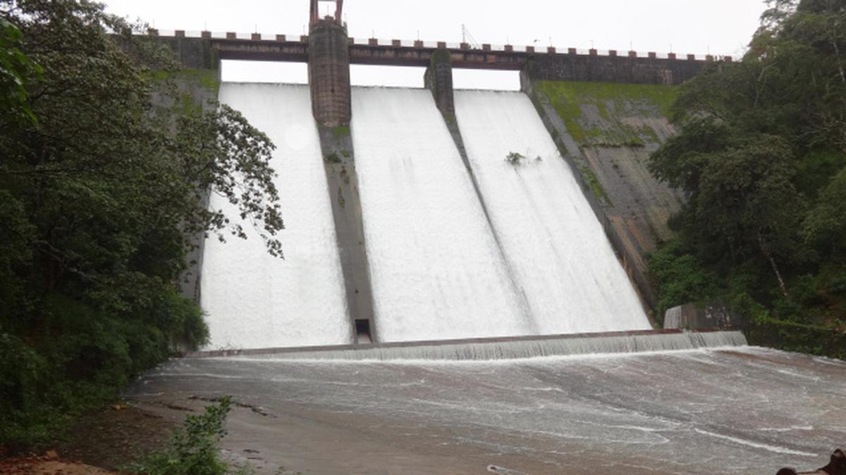Siruvani Dam reaches full reservoir level due to good inflow - The Hindu