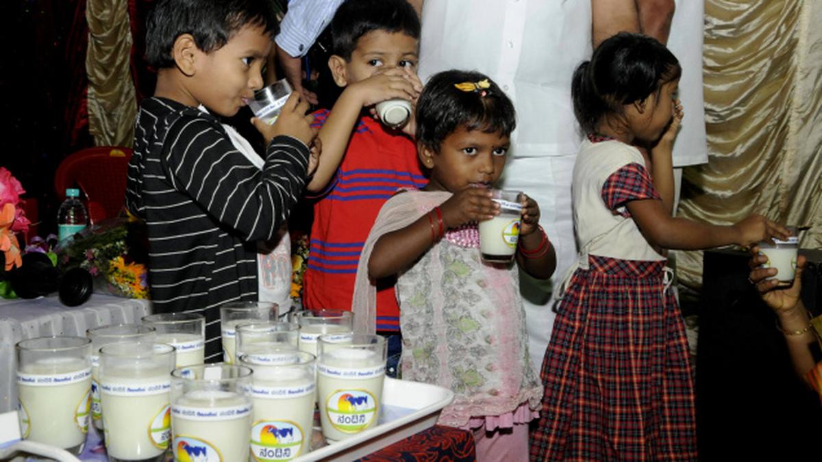 Ksheera Bhagya: Complete food, incomplete coverage - The Hindu