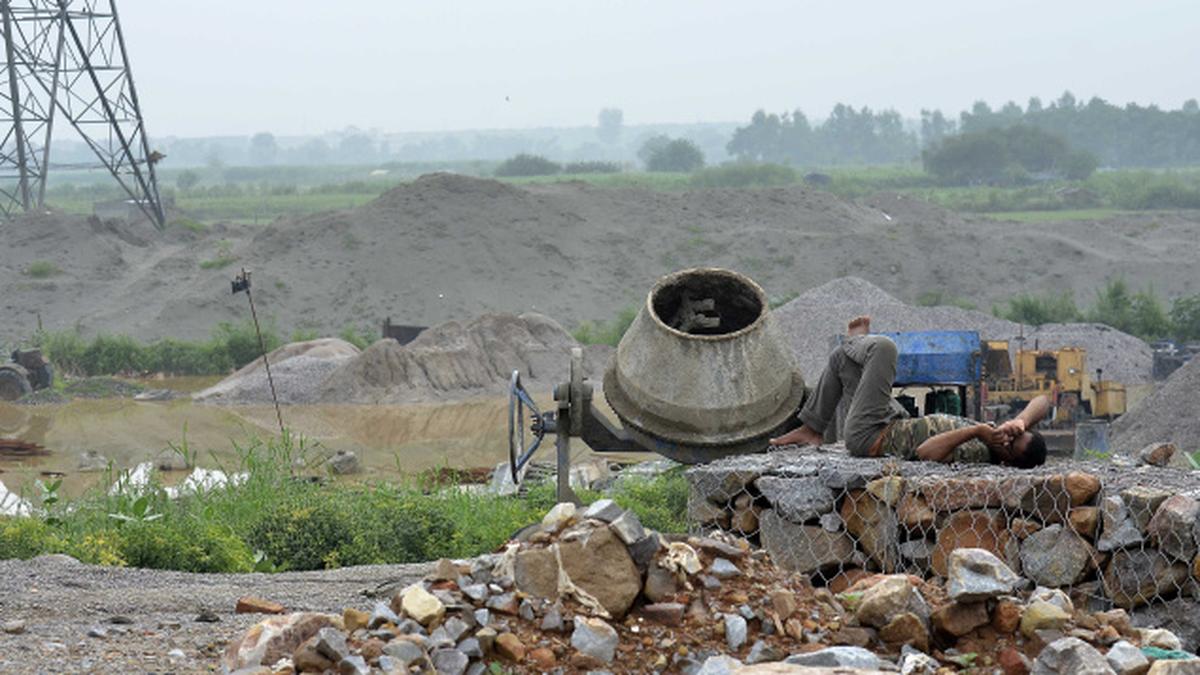 Police action sends sand mafia underground - The Hindu