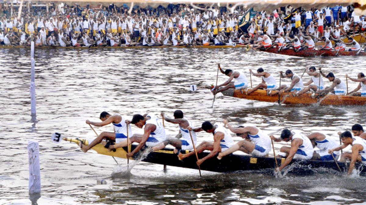Kerala’s prestigious regatta - The Hindu