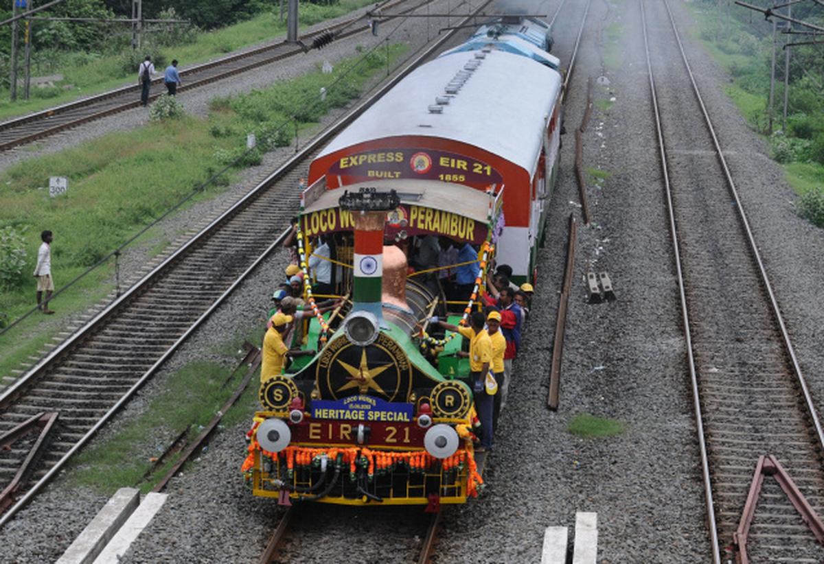 A throwback to the era of steam engines - The Hindu