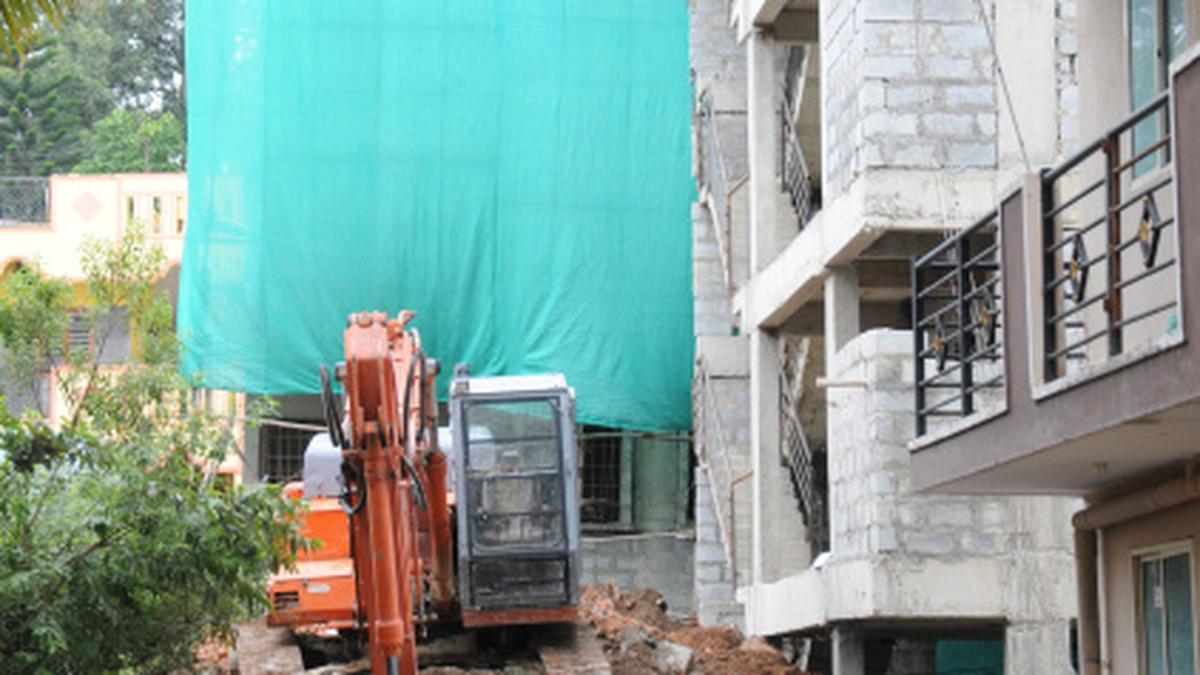 Third body found at site of building collapse in Bangalore - The Hindu