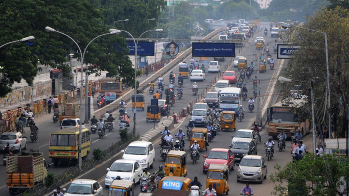 Gemini flyover getting ready for a makeover - The Hindu
