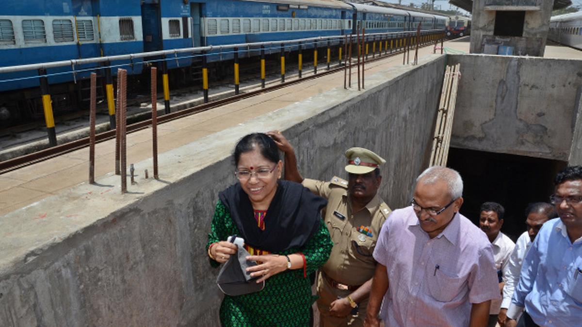 ‘Bottlenecks to go once works at Podanur Junction are over’ - The Hindu