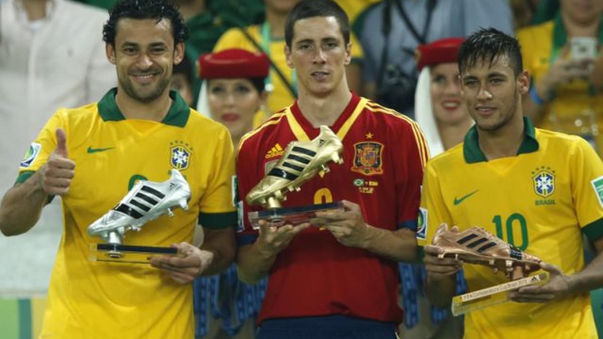 Brazil beats Spain 3-0 to win Confederations Cup - The Hindu