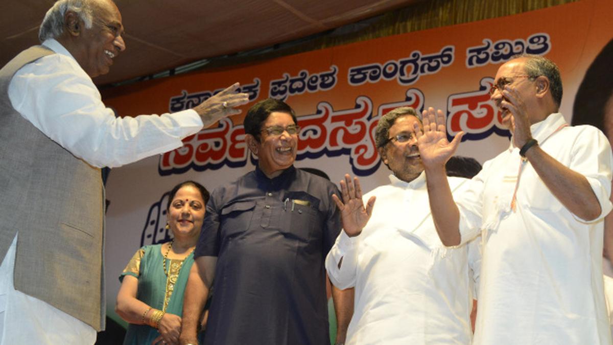 Take on Sangh parivar in State: Digvijay Singh - The Hindu