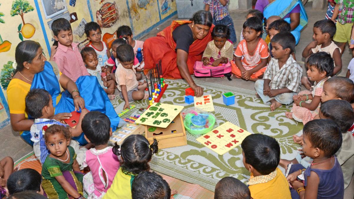 Anganwadis abuzz again, thanks to ICDS - The Hindu