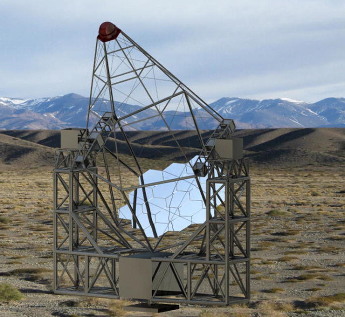 Gamma-ray telescope takes shape - The Hindu