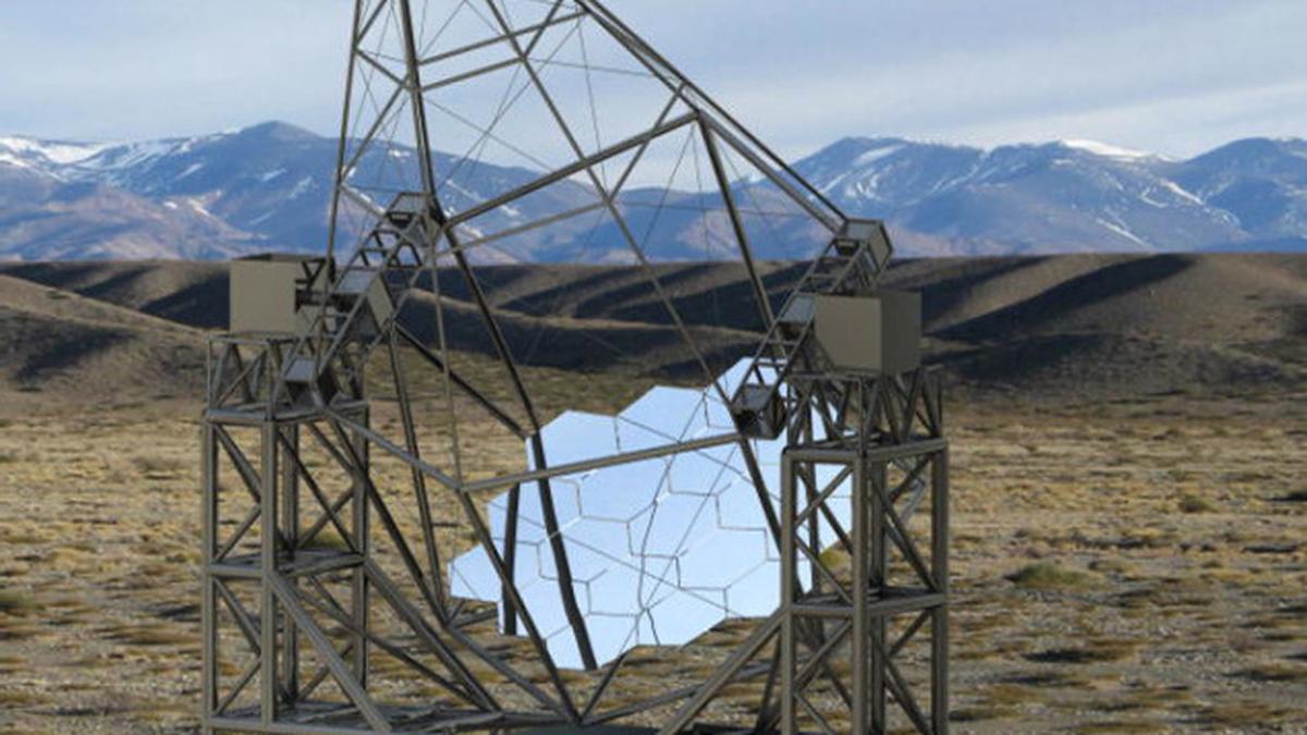 Gamma-ray telescope takes shape - The Hindu