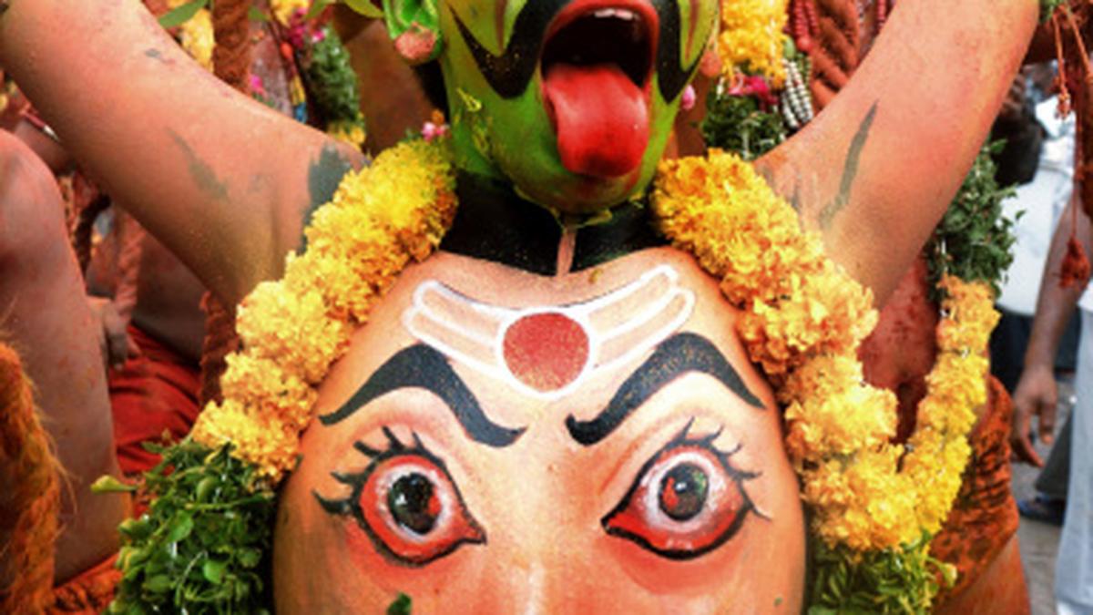 Colourful start to Bonalu - The Hindu