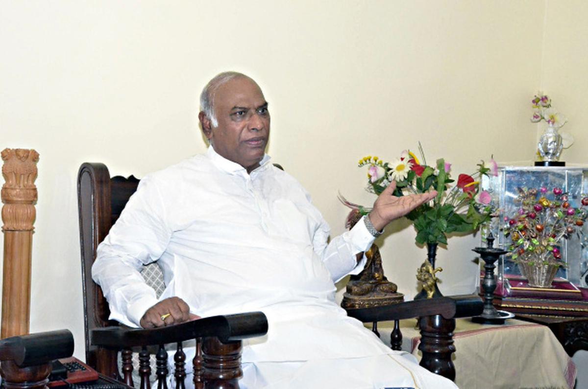 Will talk to Pallam Raju about another IIIT for State: Kharge - The Hindu