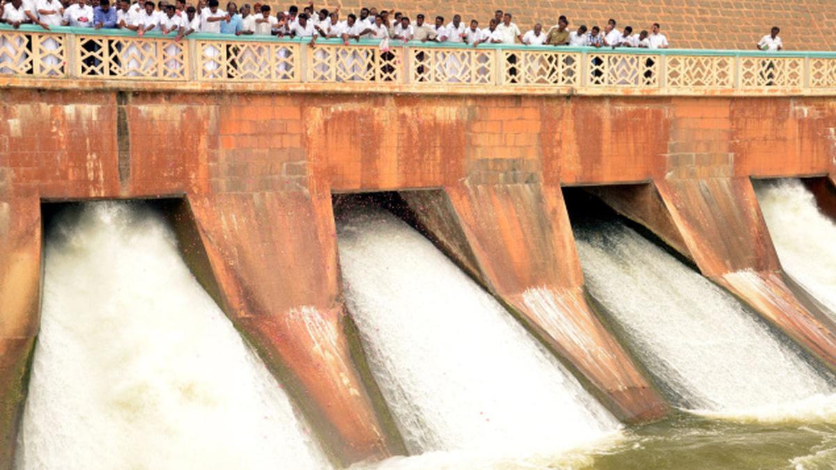 Water released from Vaigai dam - The Hindu