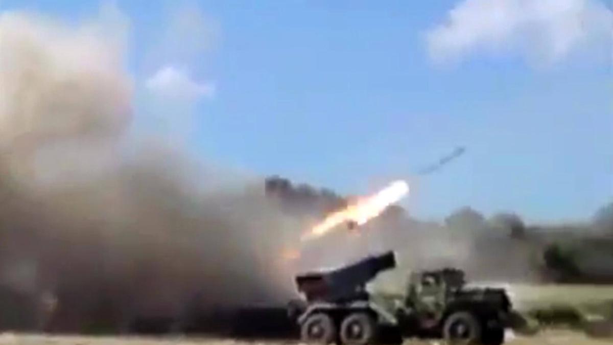 Syrian army bombs key rebel town; three killed - The Hindu