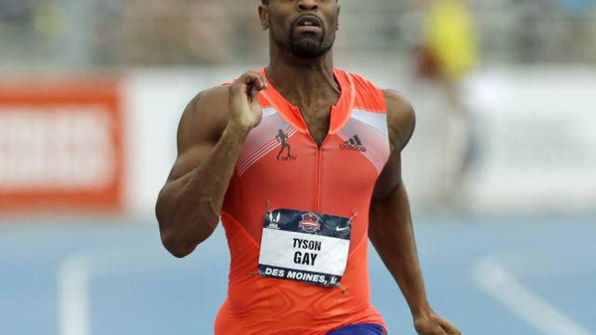 Tyson Gay tested positive at US nationals - The Hindu