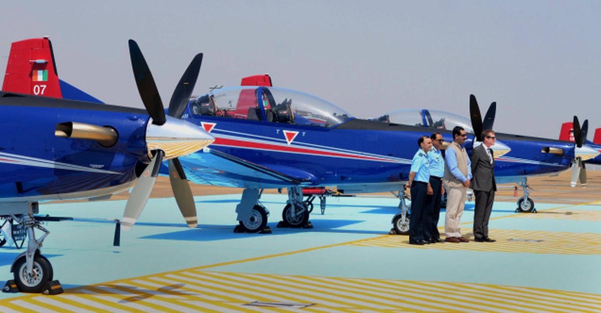 Pilatus joins IAF pilot training squad - The Hindu