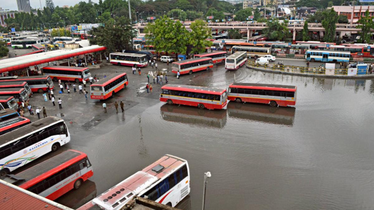 Monsoon arrives early in Karnataka - The Hindu