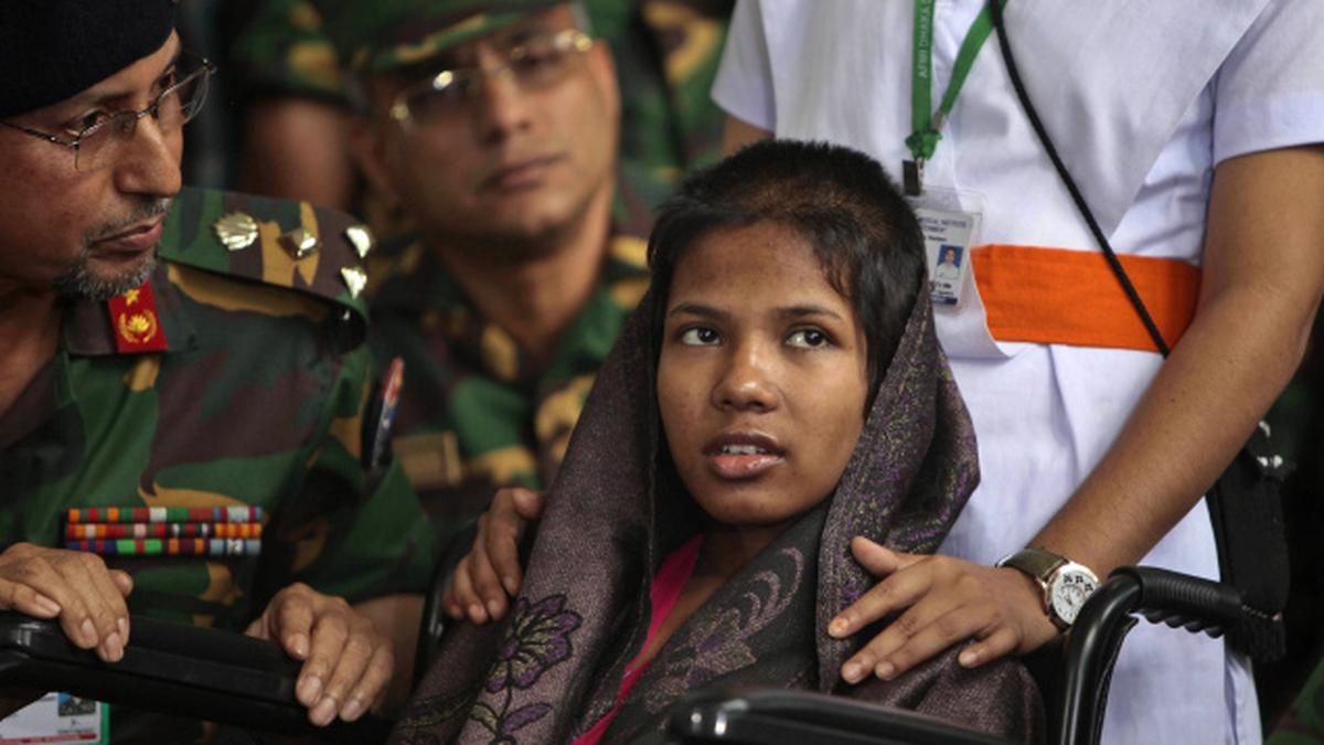 Bangladesh collapse survivor leaves hospital - The Hindu