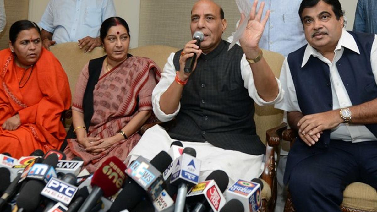 RSS comes to the rescue of beleaguered BJP - The Hindu