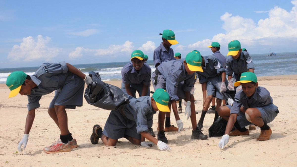 Beaches need clean-up during monsoons too - The Hindu