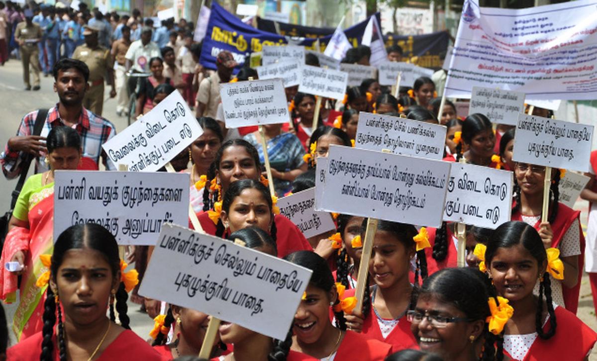 No end to child labour issue despite State efforts - The Hindu