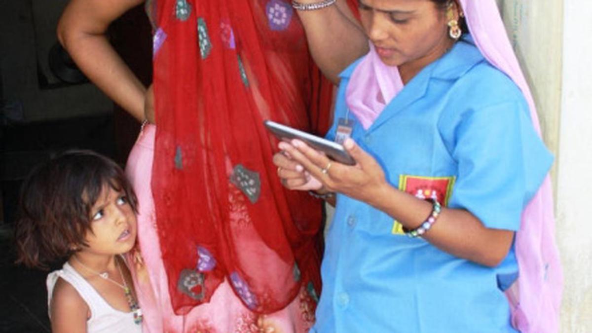 ASHA workers in Rajasthan go hi-tech - The Hindu