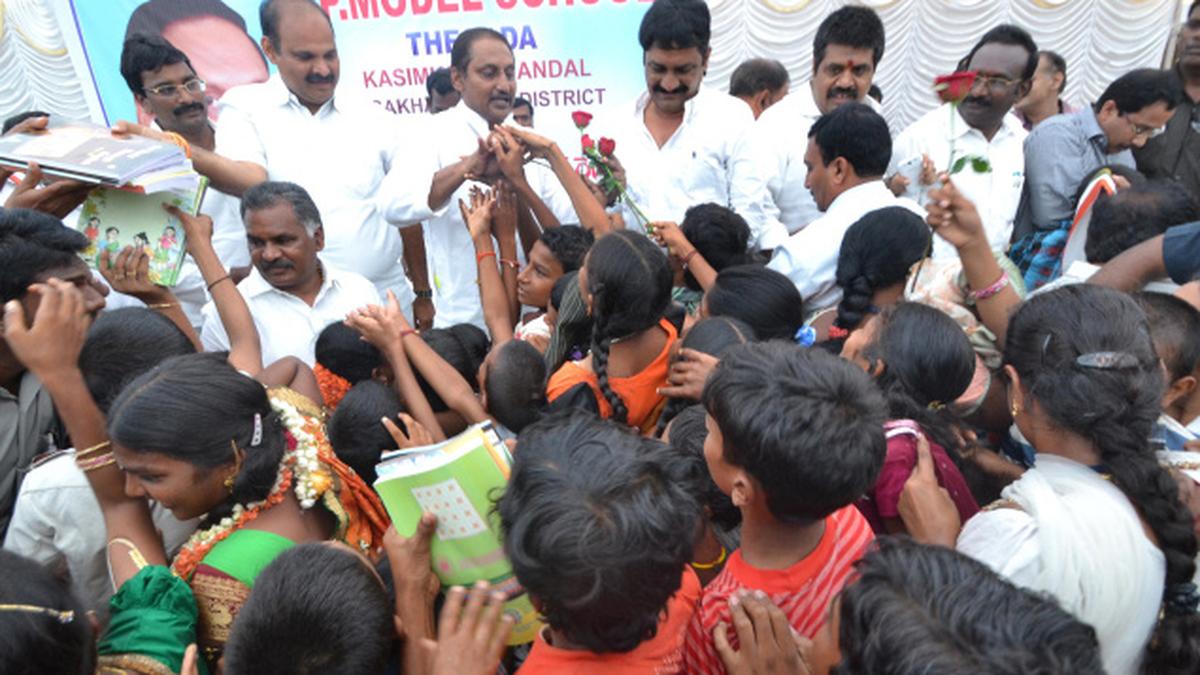 Model schools opened - The Hindu